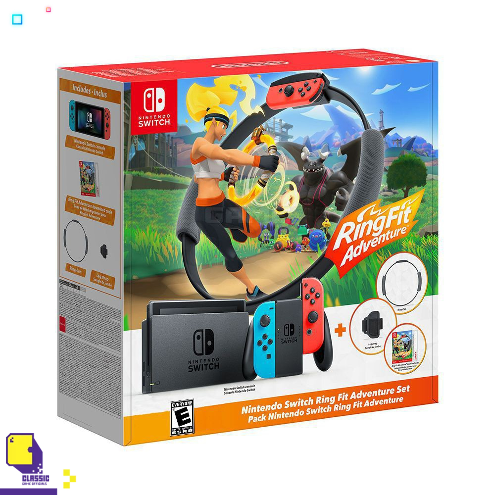 Nintendo Switch เกม NSW Nintendo Switch Ring Fit Adventure Set (By ...