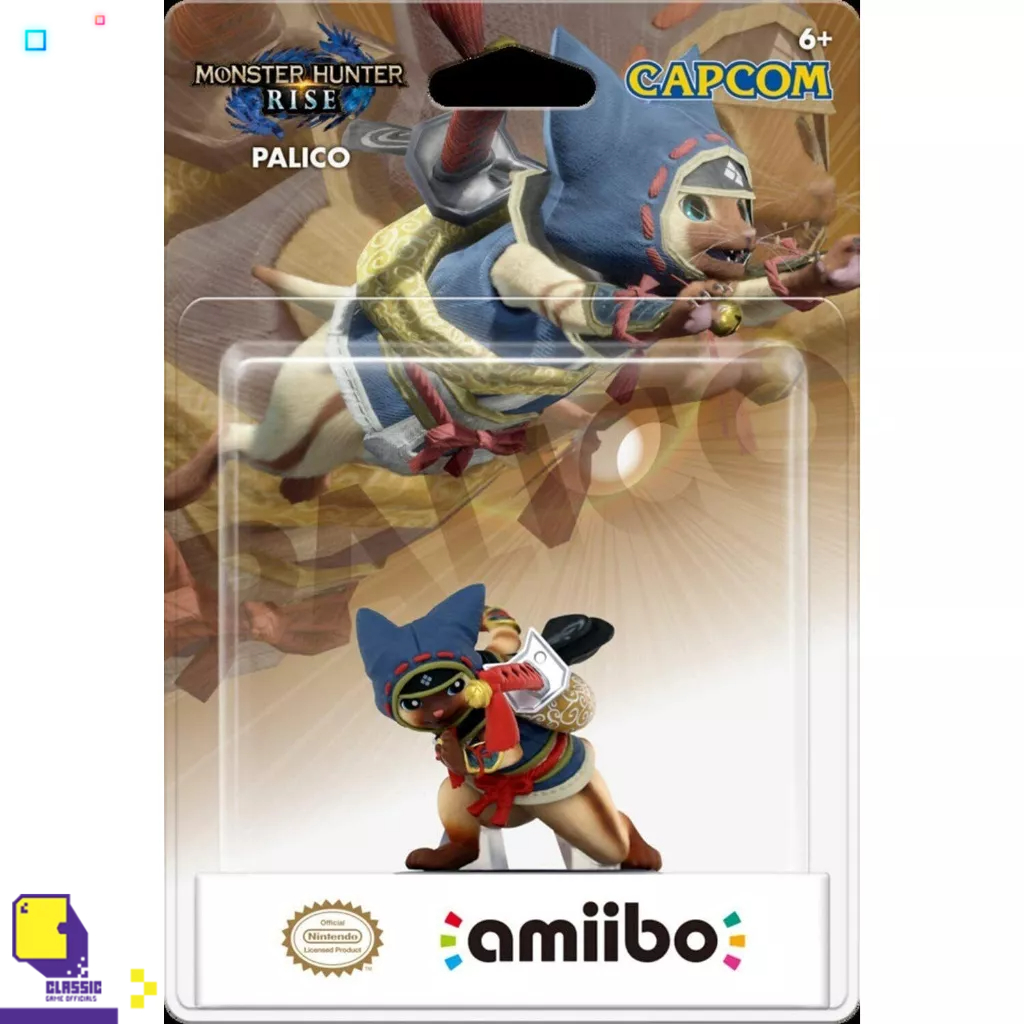 Toy Amiibo Monster Hunter Rise Series Figure (Palico) (By ClaSsIC GaME ...