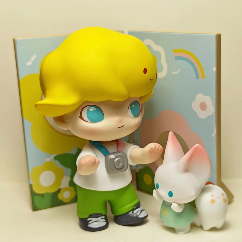 ของแท้POPMART Dimoo ชุดกล่องสุ่ม ตุ๊กตาฟิกเกอร์ POPMART DIMOO Dating ...