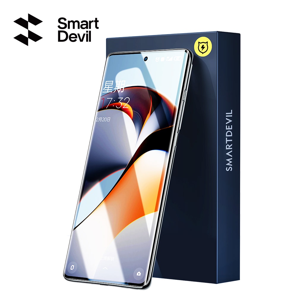 SmartDevil ฟิล์มกระจกนิรภัยกันรอยหน้าจอ UV กันรอยนิ้วมือ กันรอยนิ้วมือ ...