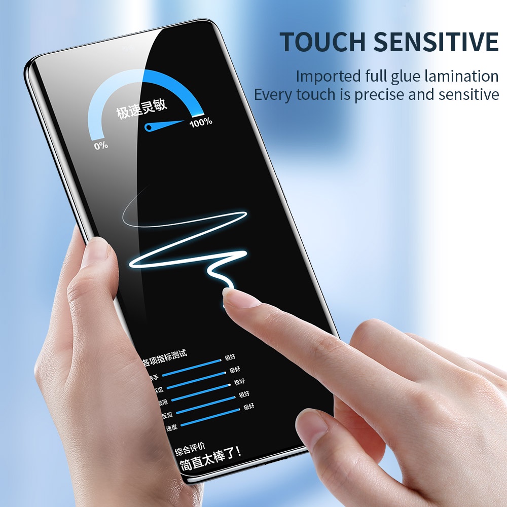 SmartDevil ฟิล์มกระจกนิรภัยกันรอยหน้าจอ กันแสง UV เต็มจอ ใสมาก เป็นส่วนตัว สําหรับ Samsung S22 ...